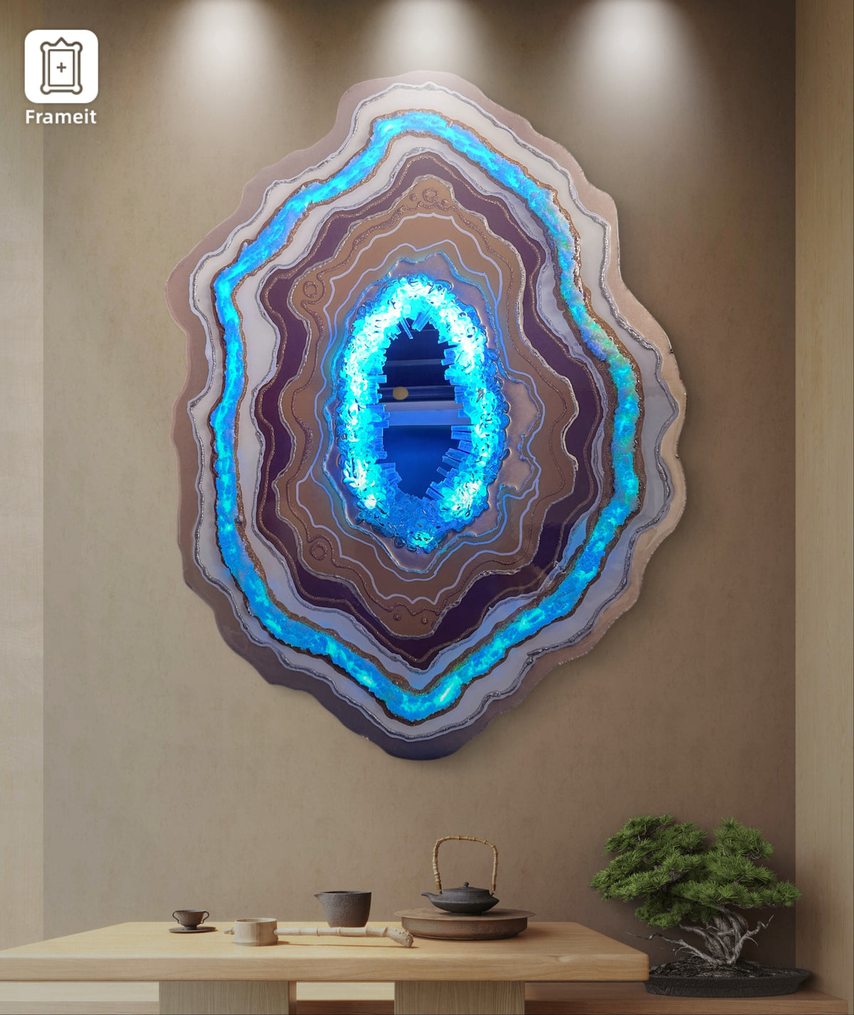 Exquisite Handmade Resin Art Work | Epoxy Wall Pieces & Tabletop ...