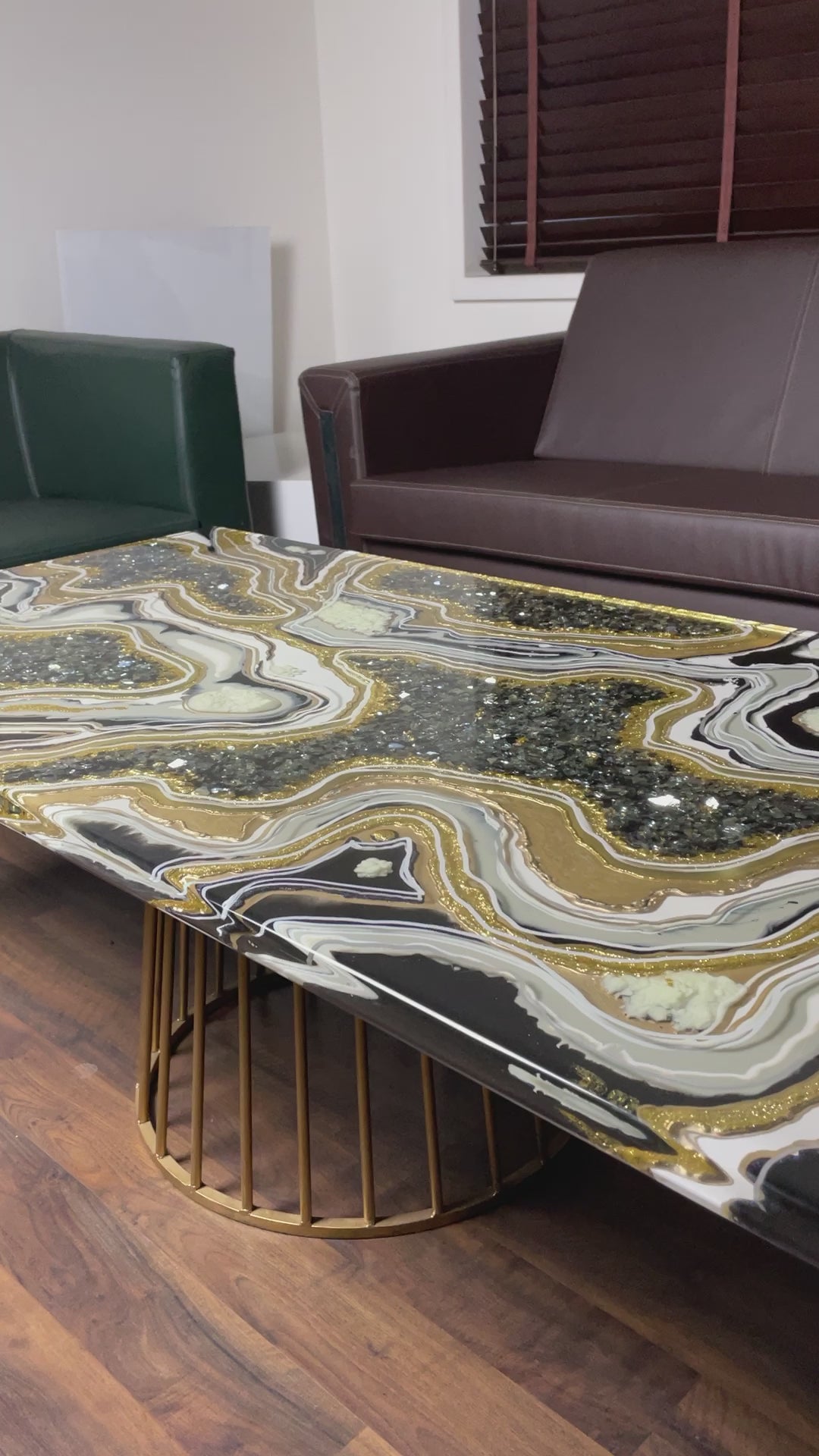 Resin Art for Sale - resin Geode Casted Table Tops – ResinandRitesh